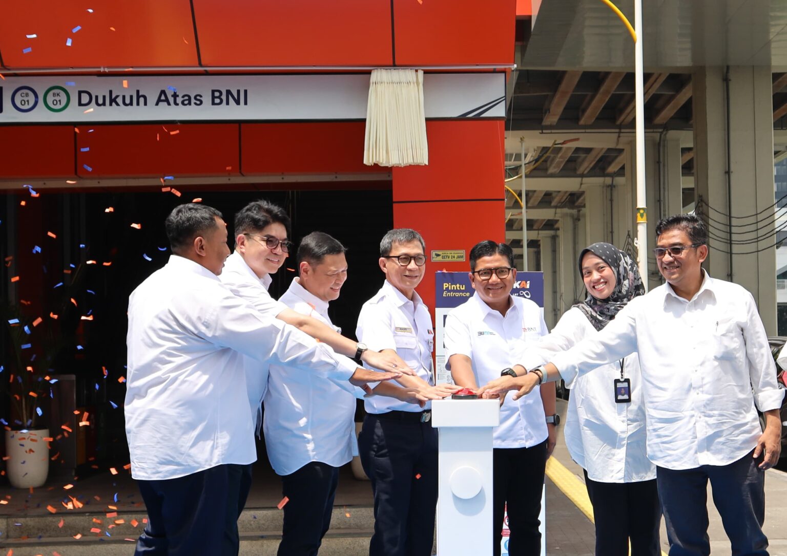 LENGKAPI EKOSISTEM KAWASAN TOD DUKUH ATAS-SUDIRMAN, BNI, PT KAI & MITJ RESMIKAN NAMING RIGHTS ...